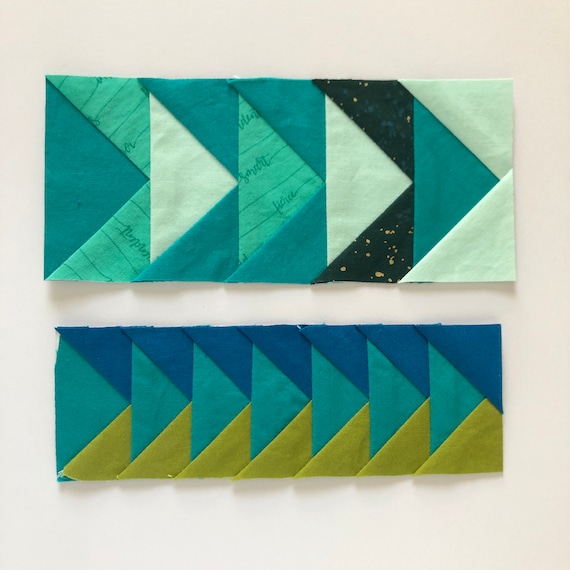 Flying Geese Foundation Paper Piecing/fpp Quilt Block Pattern - Etsy Canada