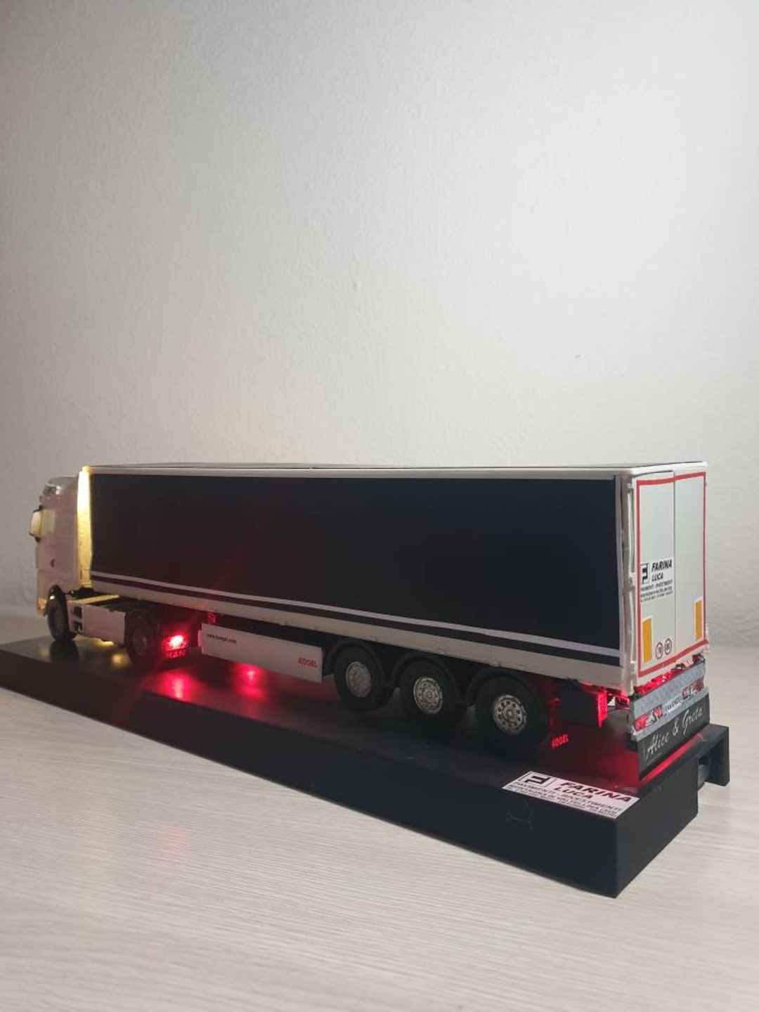 MAN TGX 1:32 Scale Custom Truck Models - Etsy