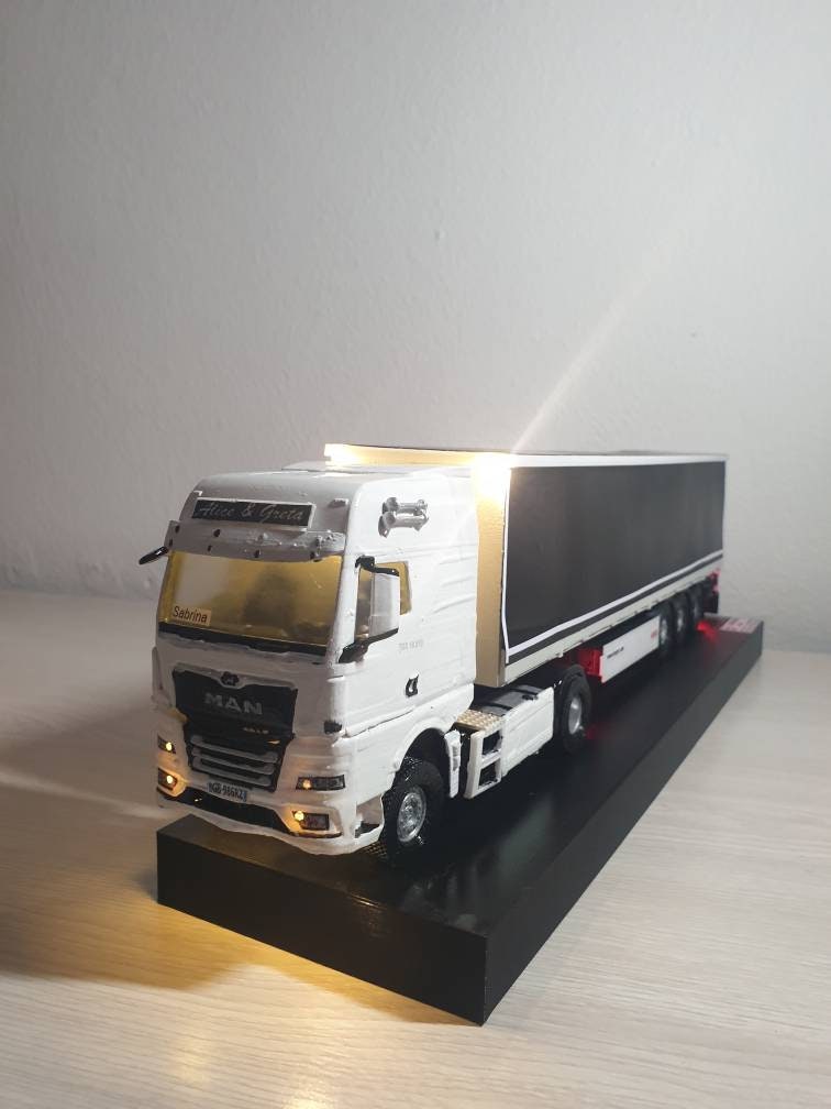 MAN Tgx Truck 1:32 Scale Custom Model Trucks - Etsy