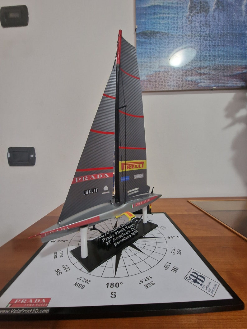 AC75 America's Cup 2024 Barcelona Model - Etsy