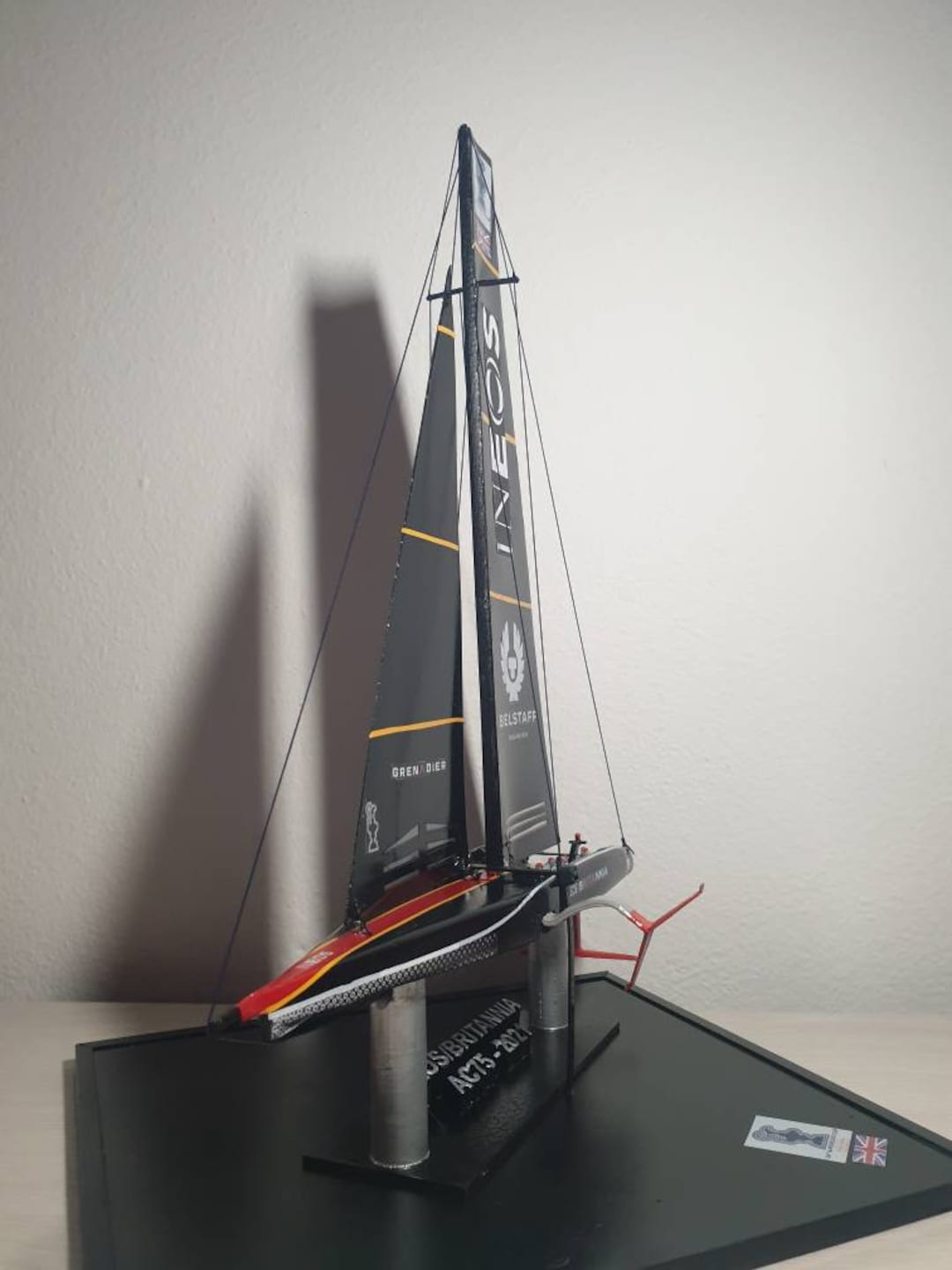 Ineos AC75 2021 Pradacup Customized Sailing Boat Models - Etsy