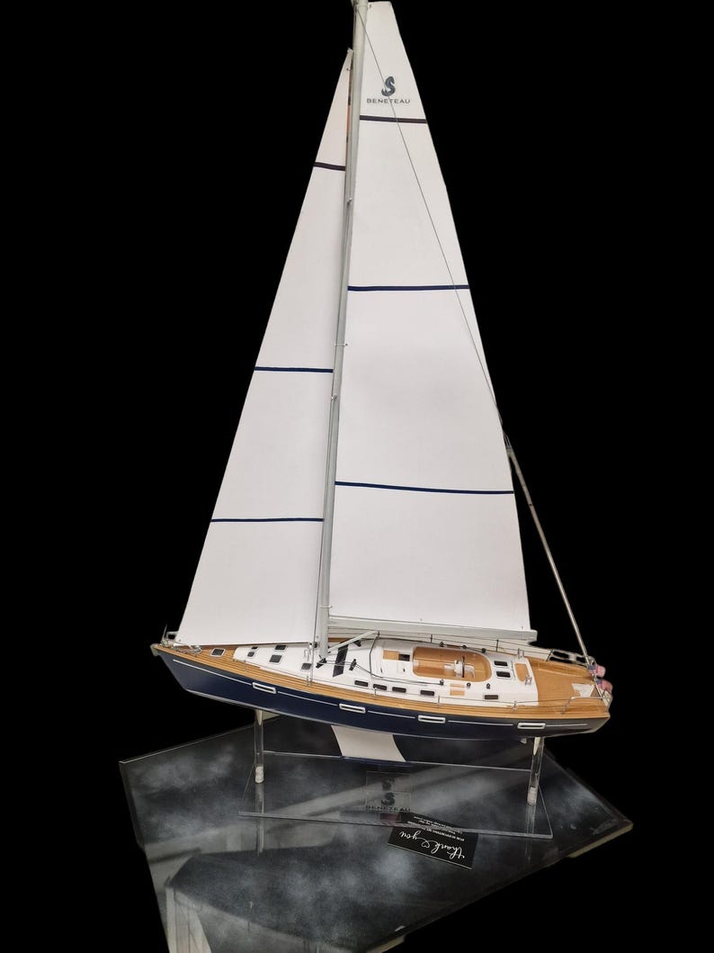 Beneteau 57 3D Model Custom Sailboat Models - Etsy