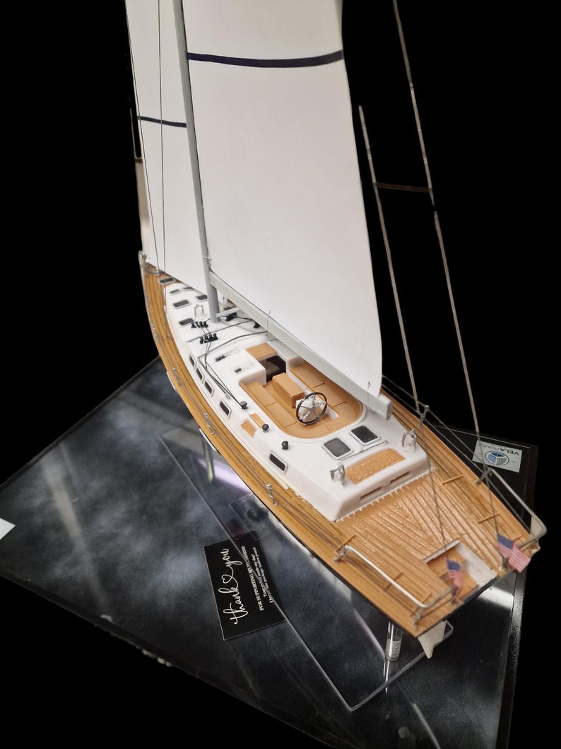 Beneteau 57 3D Model Custom Sailboat Models - Etsy