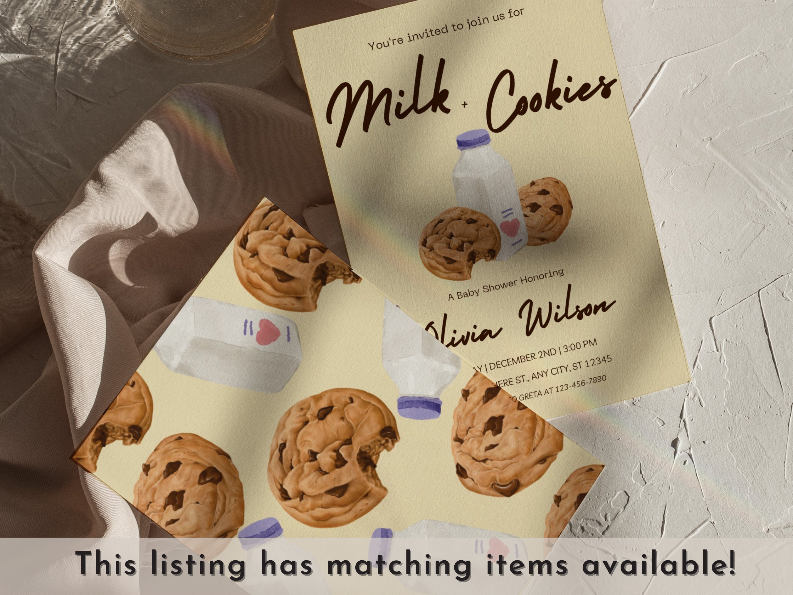Milk & Cookies Baby Shower Games Set Milk and Cookies - Etsy