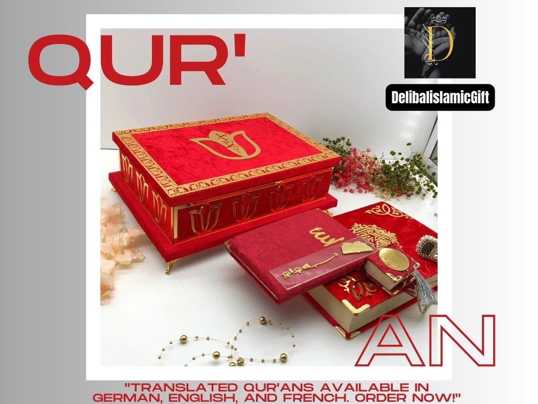 Luxury Special Quran Box | Personalized Quran Box | Islamic Gift Set ...