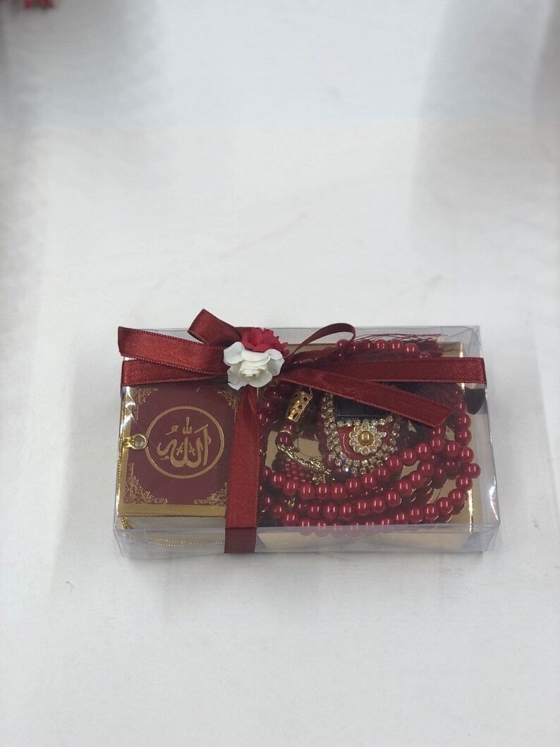 Personalized Mini Quran Set With Special Rosary and Luxury - Etsy