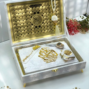 Luxury Special Quran Box | Personalized Quran Box | Islamic Gift Set ...
