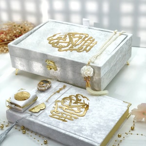 Luxury Special Quran Box | Personalized Quran Box | Islamic Gift Set ...