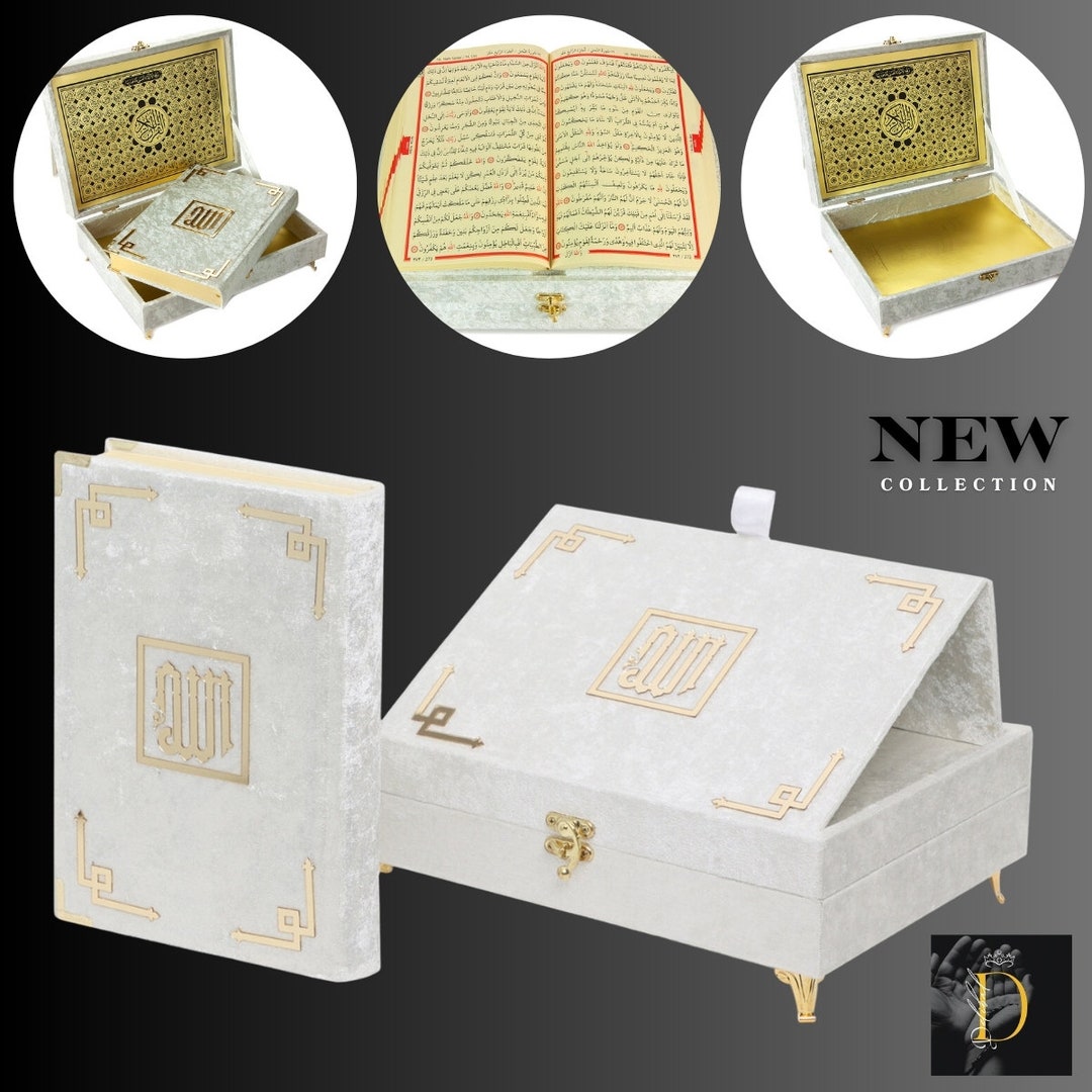 Islamic Gift Sets Quran Gift Personalized Quran Velvet Box Muslim Gift ...