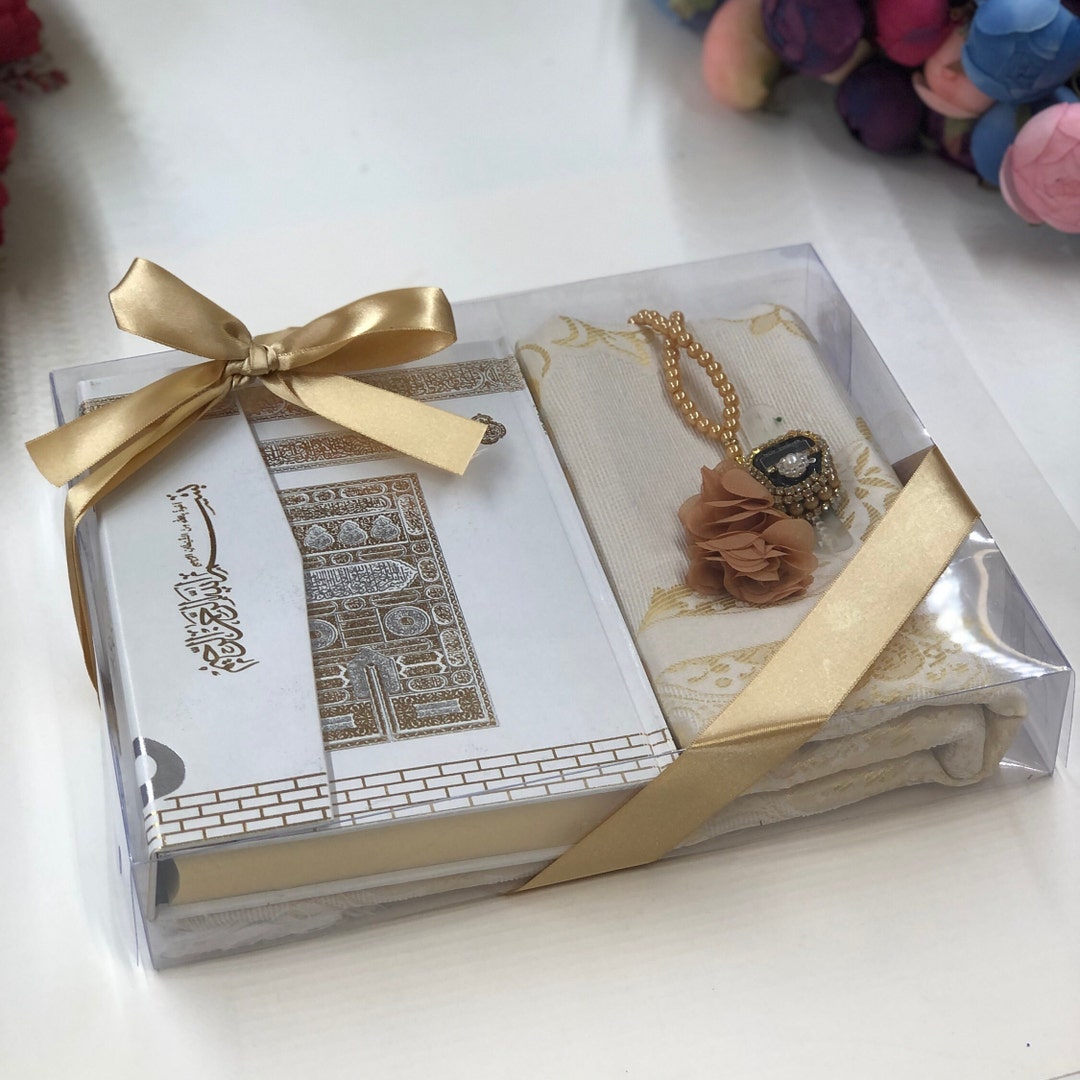 Quran Gift Set, Islamic Prayer Set, Islamic Gift Set, Prayer Mat ...