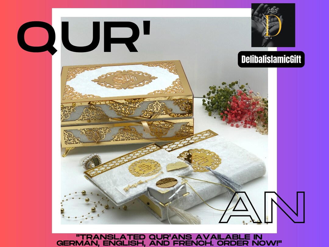 Luxury Quran Box | English Arabic Quran | Quran With English | Home ...
