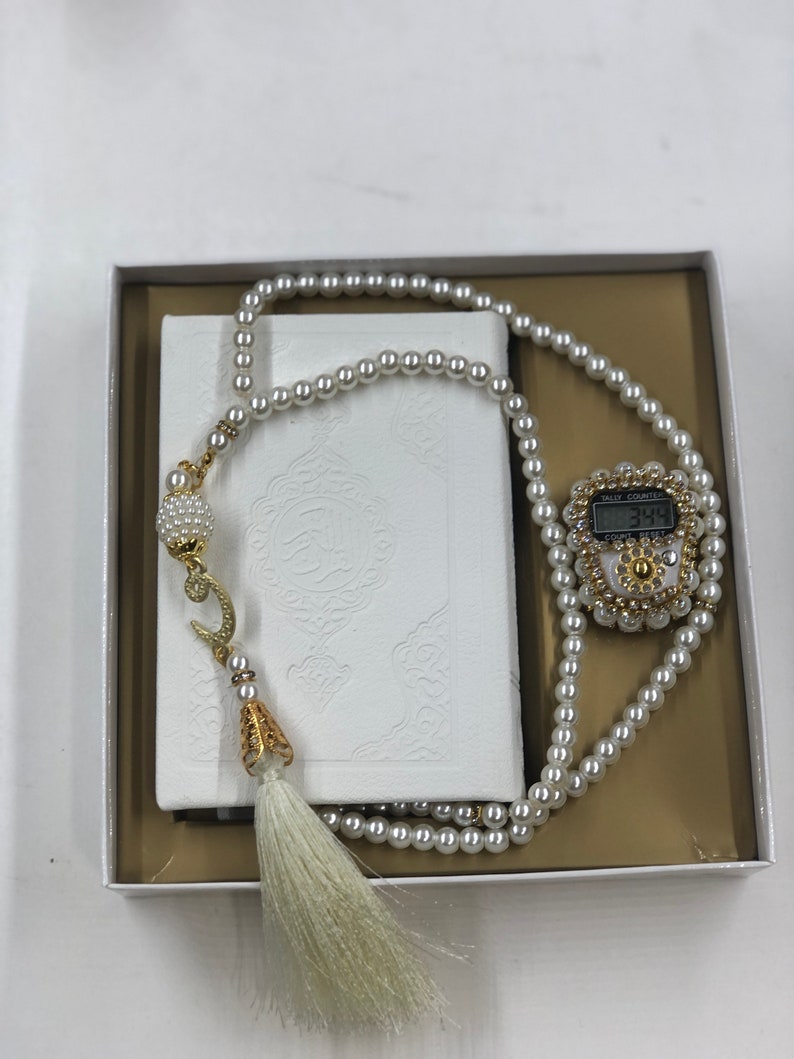 Personalized Mini Quran Set With Special Rosary and Luxury - Etsy