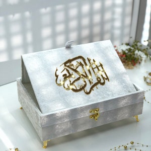 Luxury Special Quran Box | Personalized Quran Box | Islamic Gift Set ...