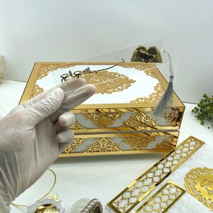 Luxury Special Quran Box | Personalized Quran Box | Islamic Gift Set ...