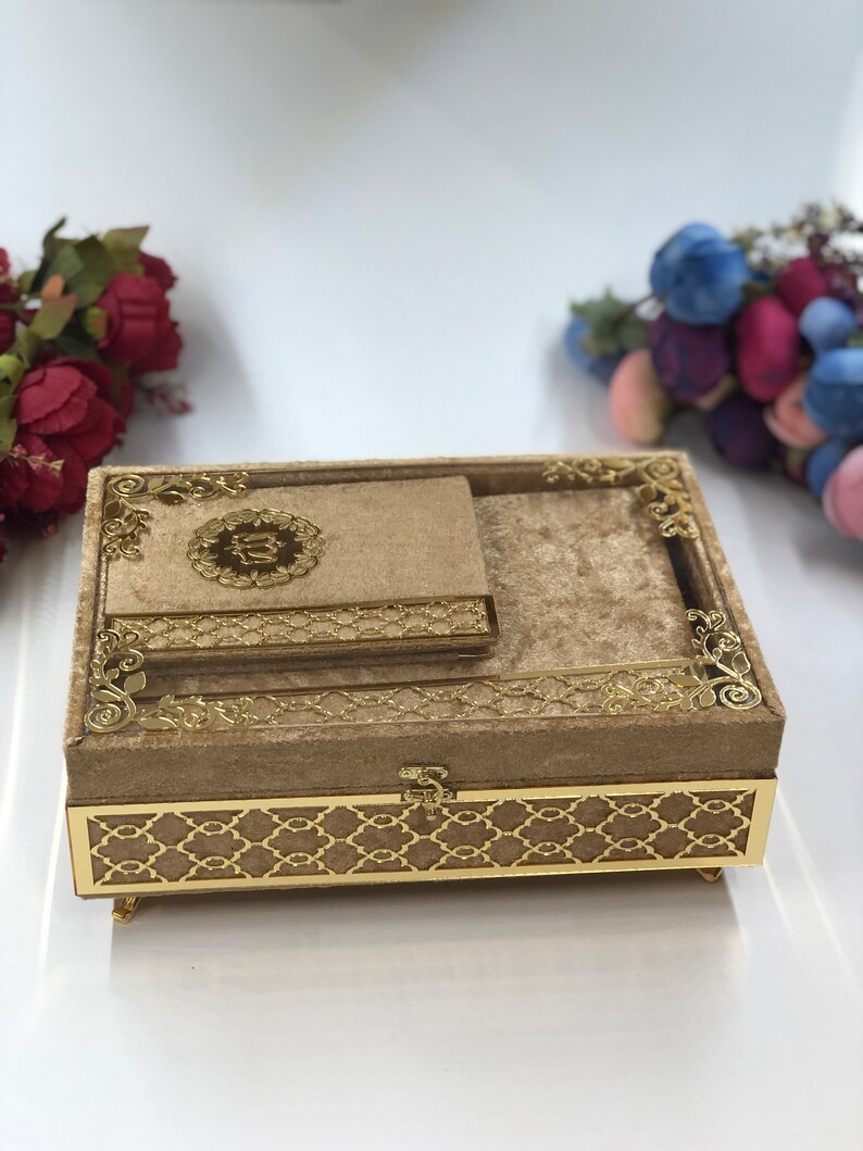 Luxry Special Box Prayer Rug Setquran Gift Setislamic Gift - Etsy