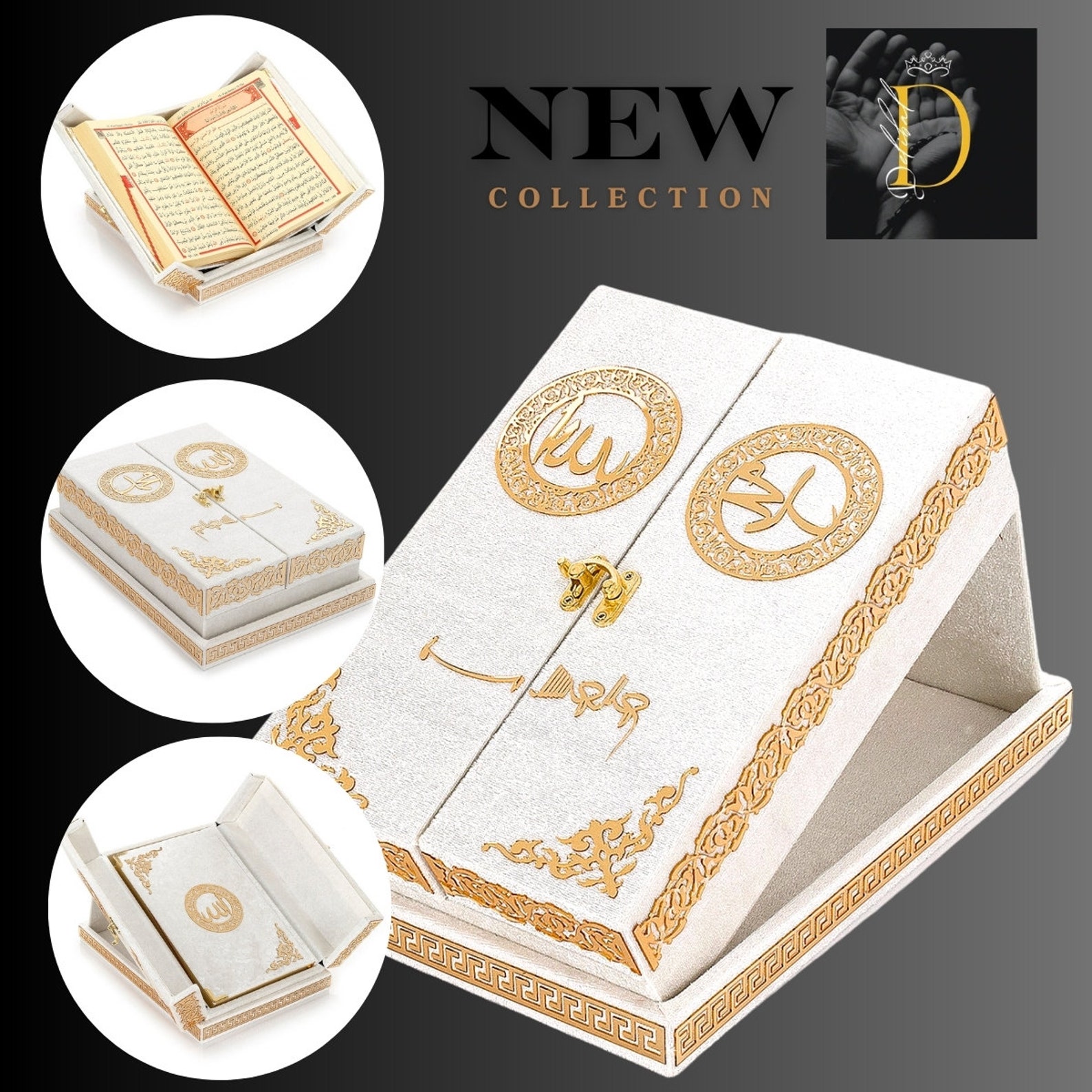 Islamic Gift Sets Quran Gift Personalized Quran Velvet Box Muslim Gift ...