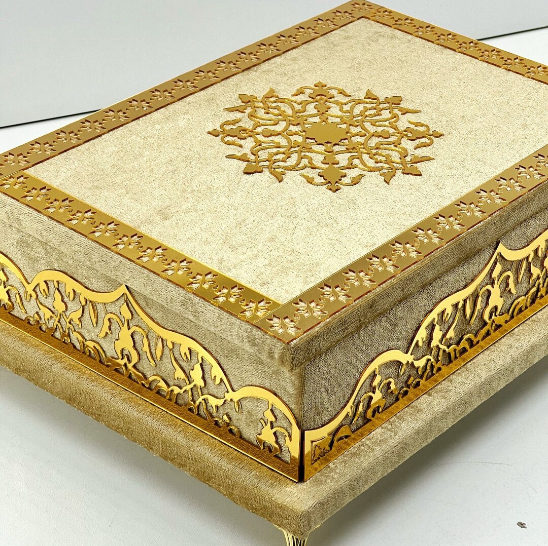 Islamic Gift Sets | Quran Gift | Personalized Quran | Velvet Box ...