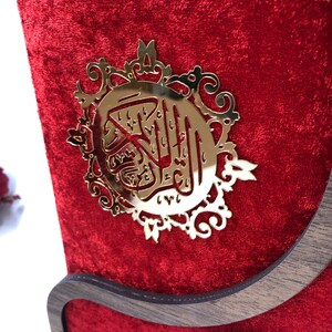 Velvet Quran Gift Set| Islamic Prayer Scarf | Islamic Gift Set | Rosary ...