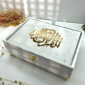 Luxury Special Quran Box | Personalized Quran Box | Islamic Gift Set ...