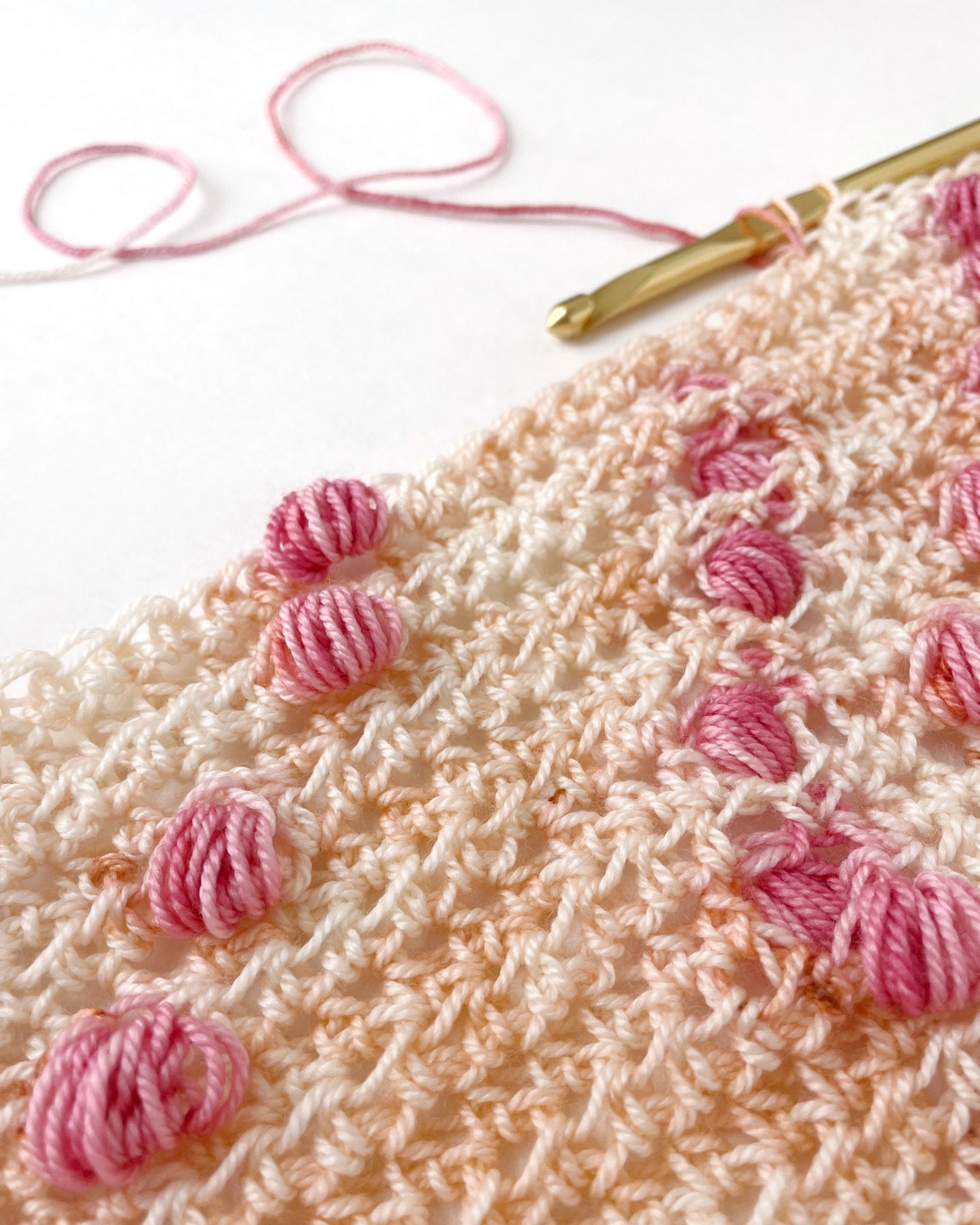 Bubble Pop Shawl - Assigned Pooling - Crochet Shawl PDF Pattern - Etsy