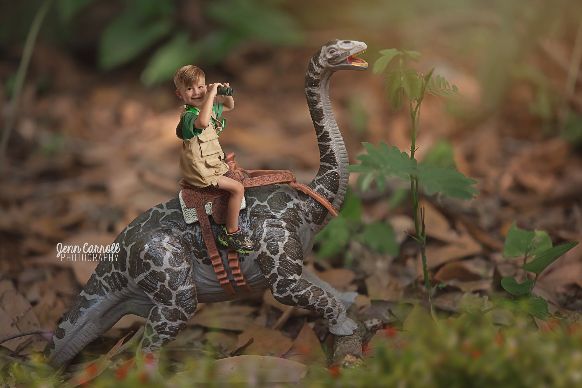 Dinosaur Riding Brontosaurus Digital Backdrop Background Photoshop PS ...