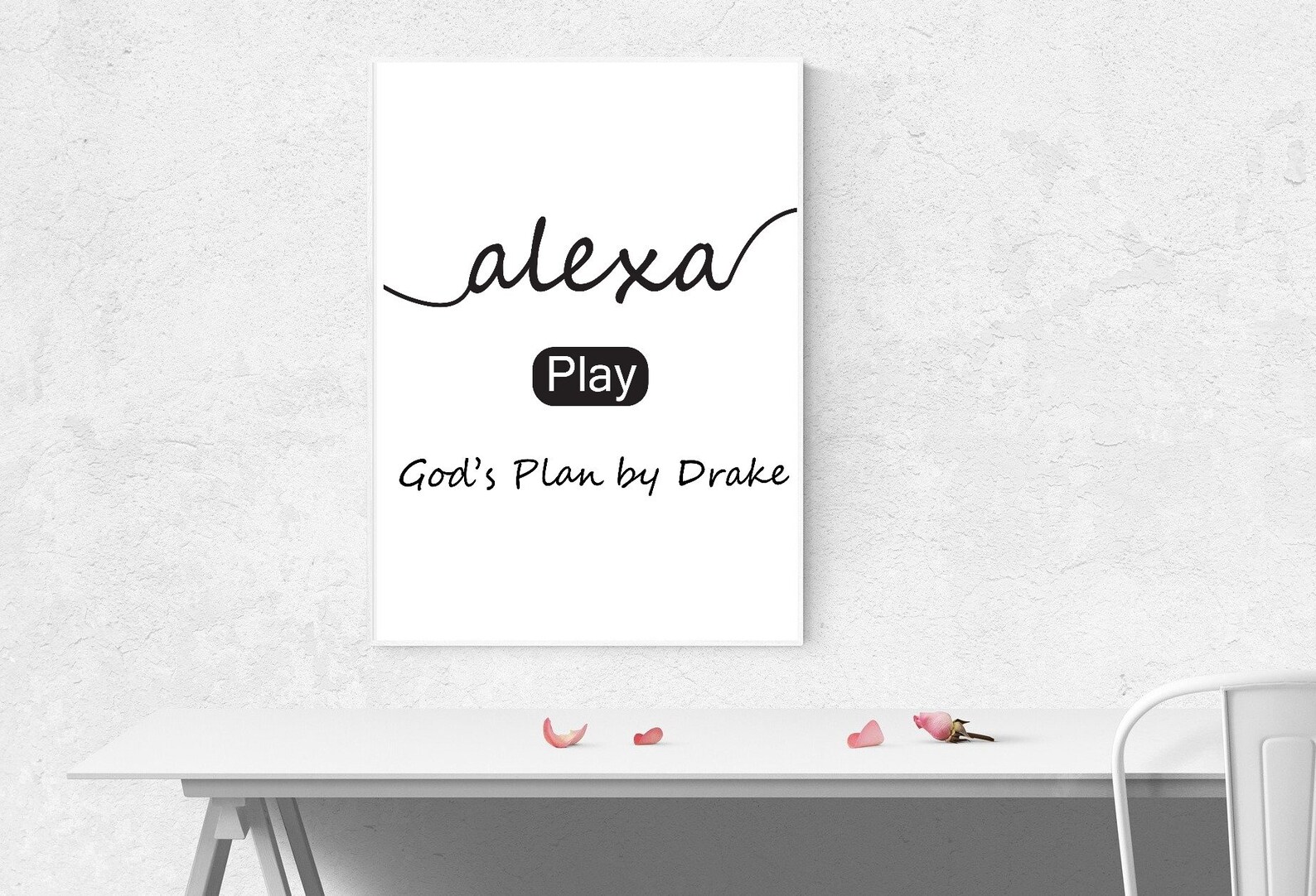 Custom Alexa play poster Alexa wall art Alexa Play Alexa | Etsy