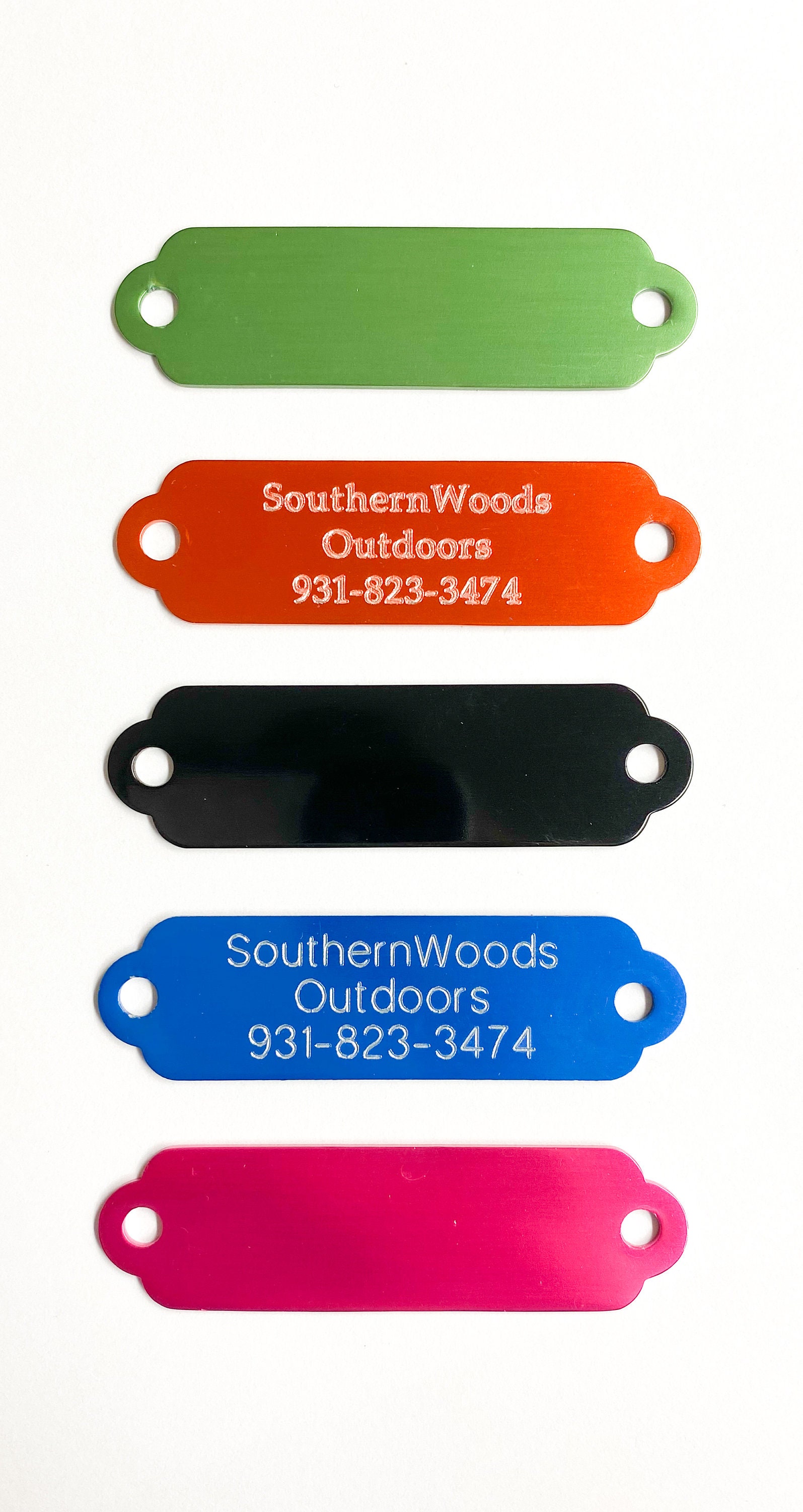 Customized Dayglo Reflective Hunting Dog Collar: Waterproof With O-ring ...