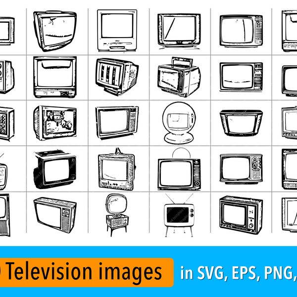 Svg Tv - Etsy