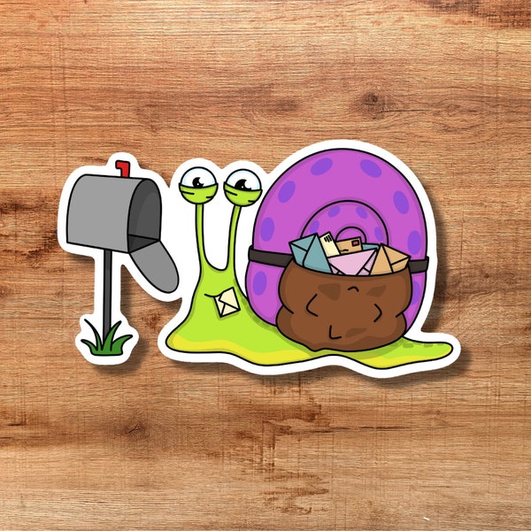 Snail Mail Stickers - Etsy