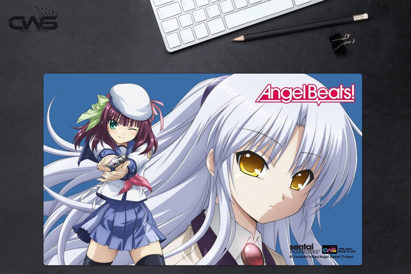 Angel Beats Playmat/Deskmat Officially Licensed | Etsy