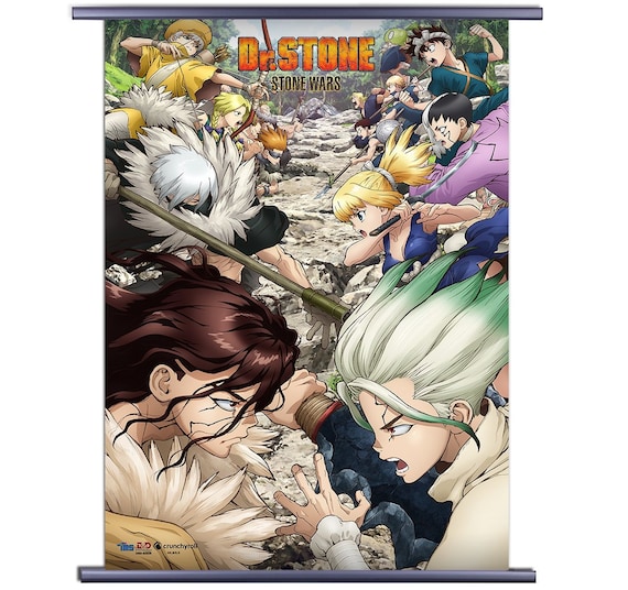 Dr Stone Wall Scroll Poster Officially Licensed - Etsy