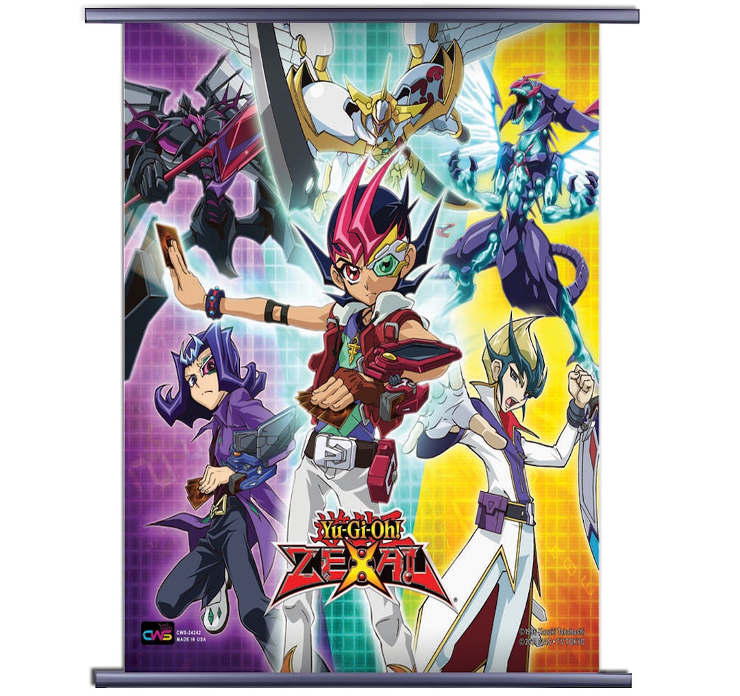 Yu-gi-oh Zexal Anime Fabric Wall Scroll Poster Officially Licensed - Etsy