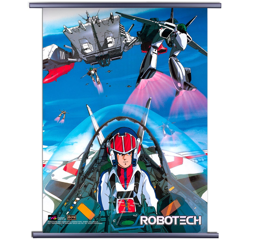 Robotech Wall Scroll Poster Officially Licensed - Etsy