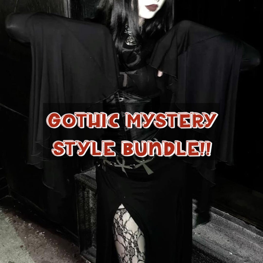 Gothic Mystery Style Bundle!! - Etsy