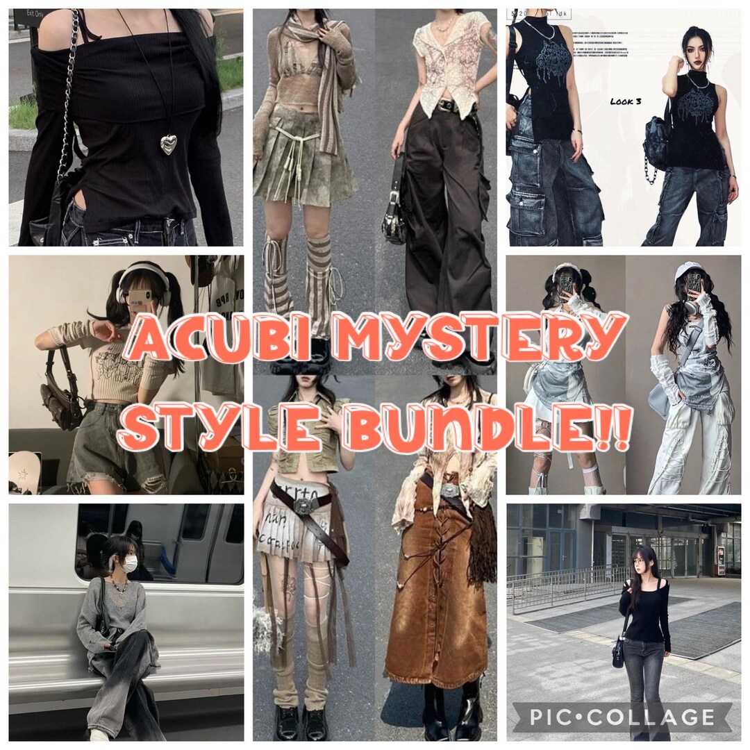 Paquete estilo misterio Acubi - Etsy España