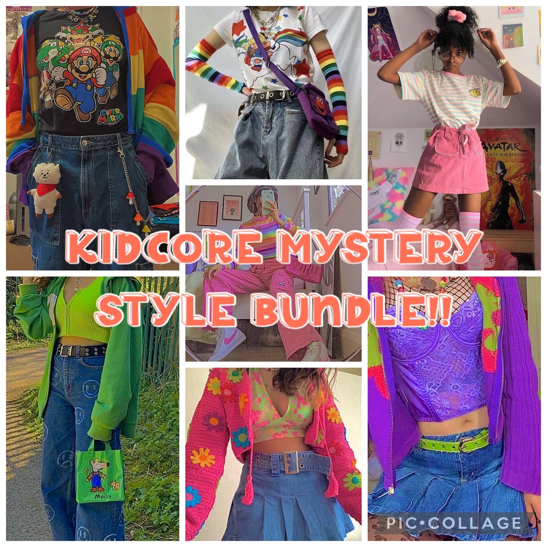 Kidcore Mystery Style Bundle - Etsy