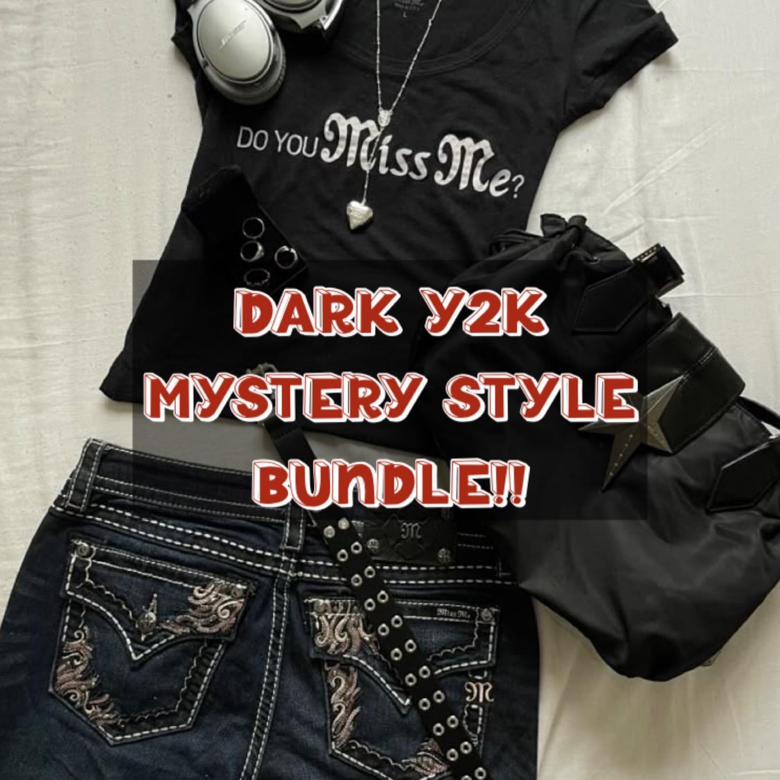 Dark Y2k Mystery Style Bundle!! - Etsy