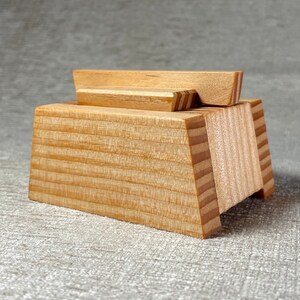 Tiny Japanese Trinket Keepsake Jewellery Ring Memory Box - Etsy