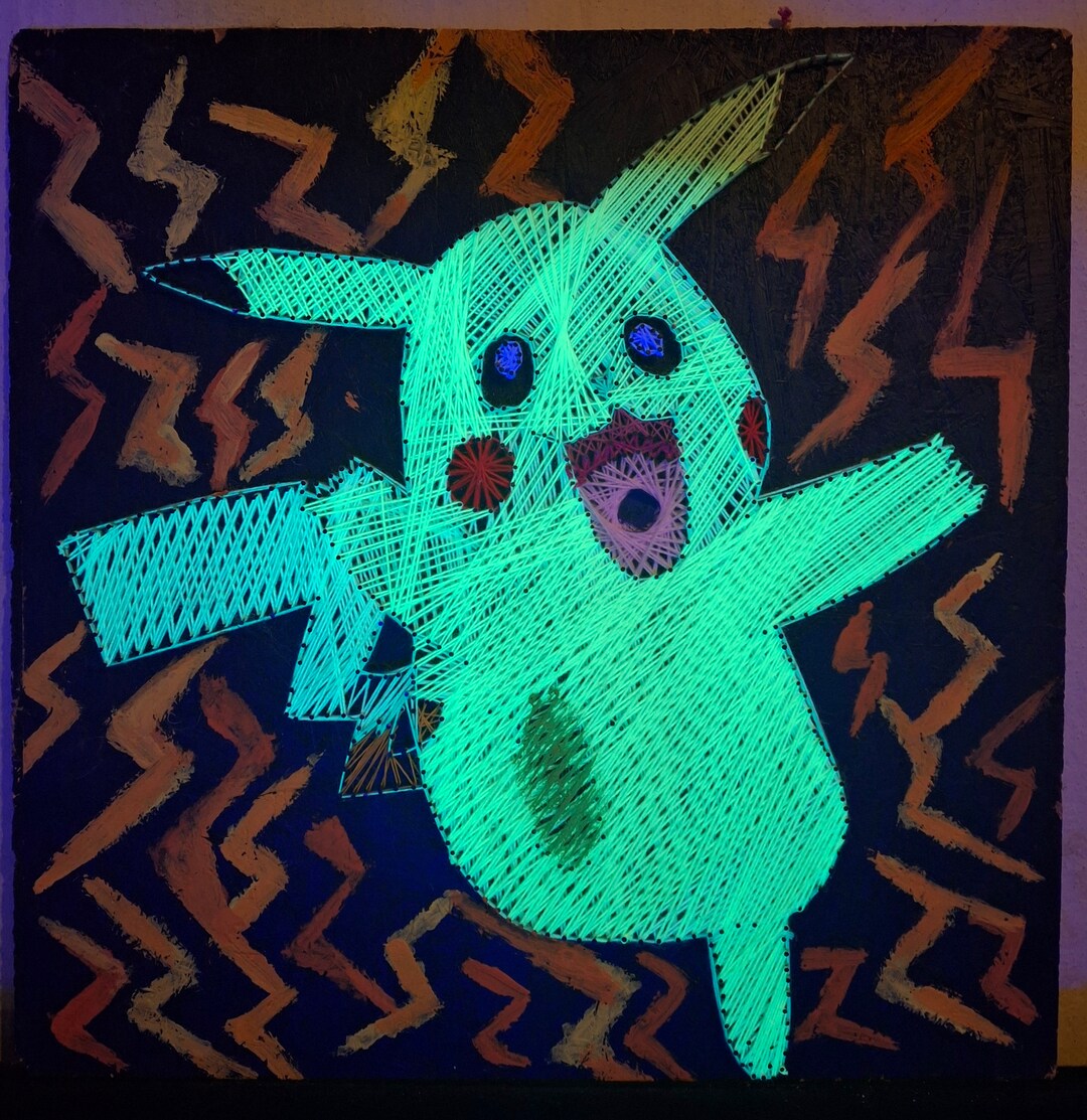 Pikachu String Art - Etsy