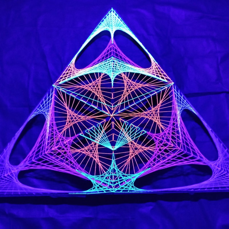 Abstract String Art - Etsy