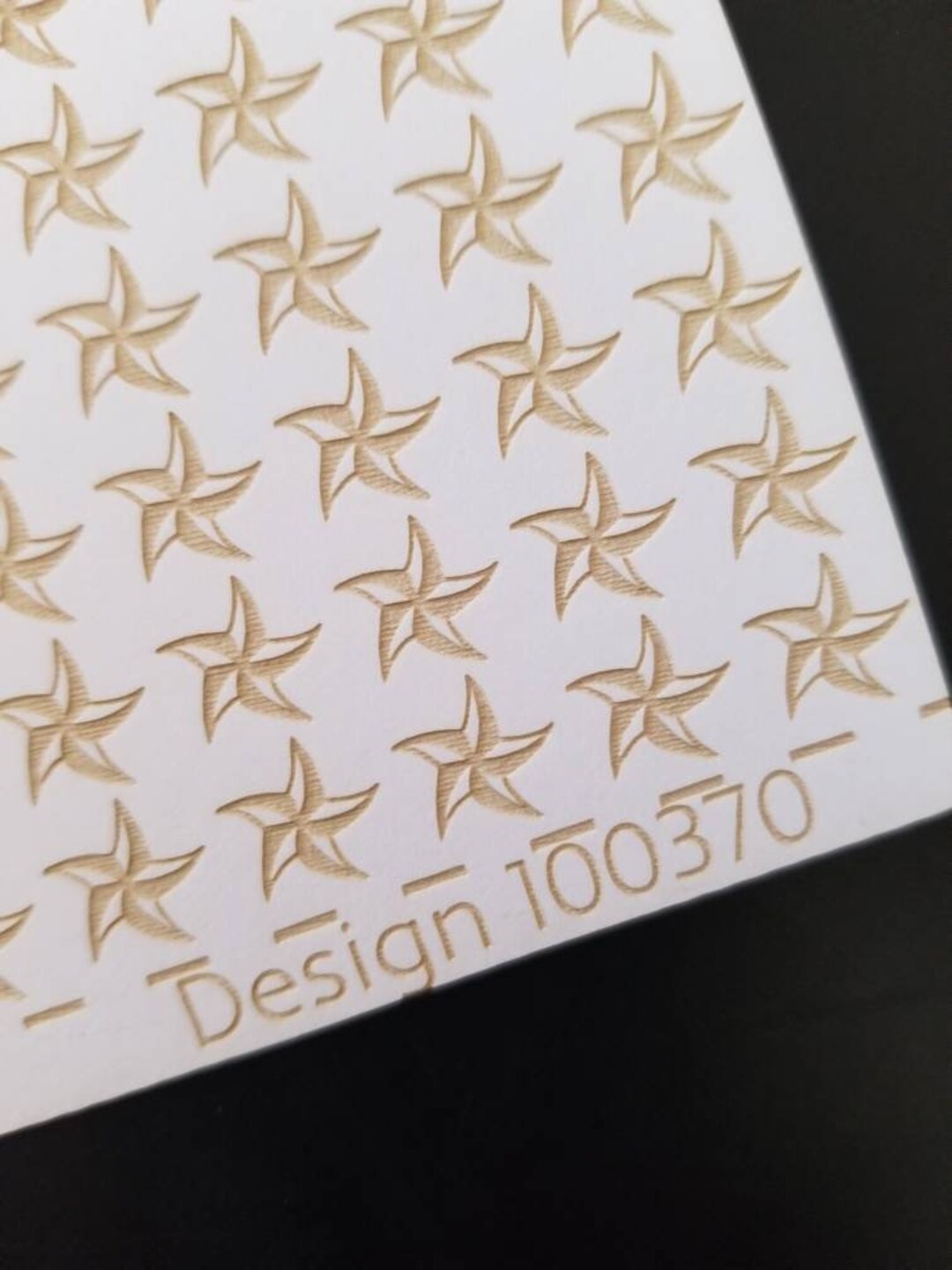 100370 7.5x2.5 Dancing Stars Rolling Mill Laser Texture - Etsy