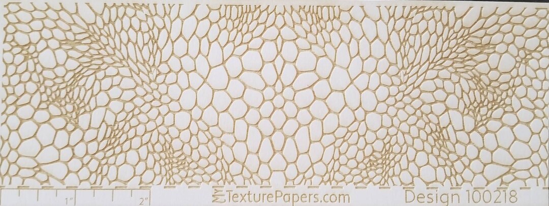 100218 7.5x2.5 Alien Mesh Rolling Mill Laser Texture - Etsy