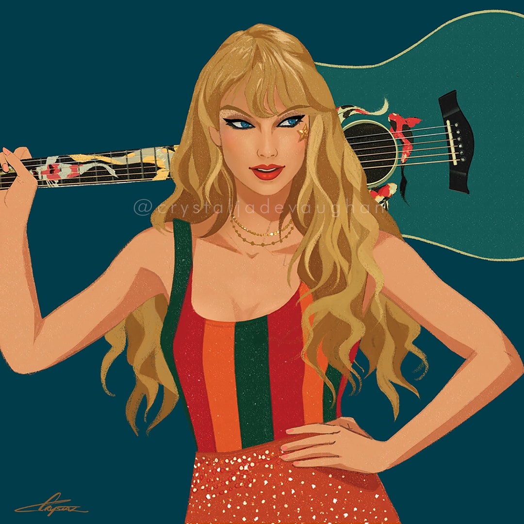 Taylor Swift Anti-hero Luxury Print - Etsy UK