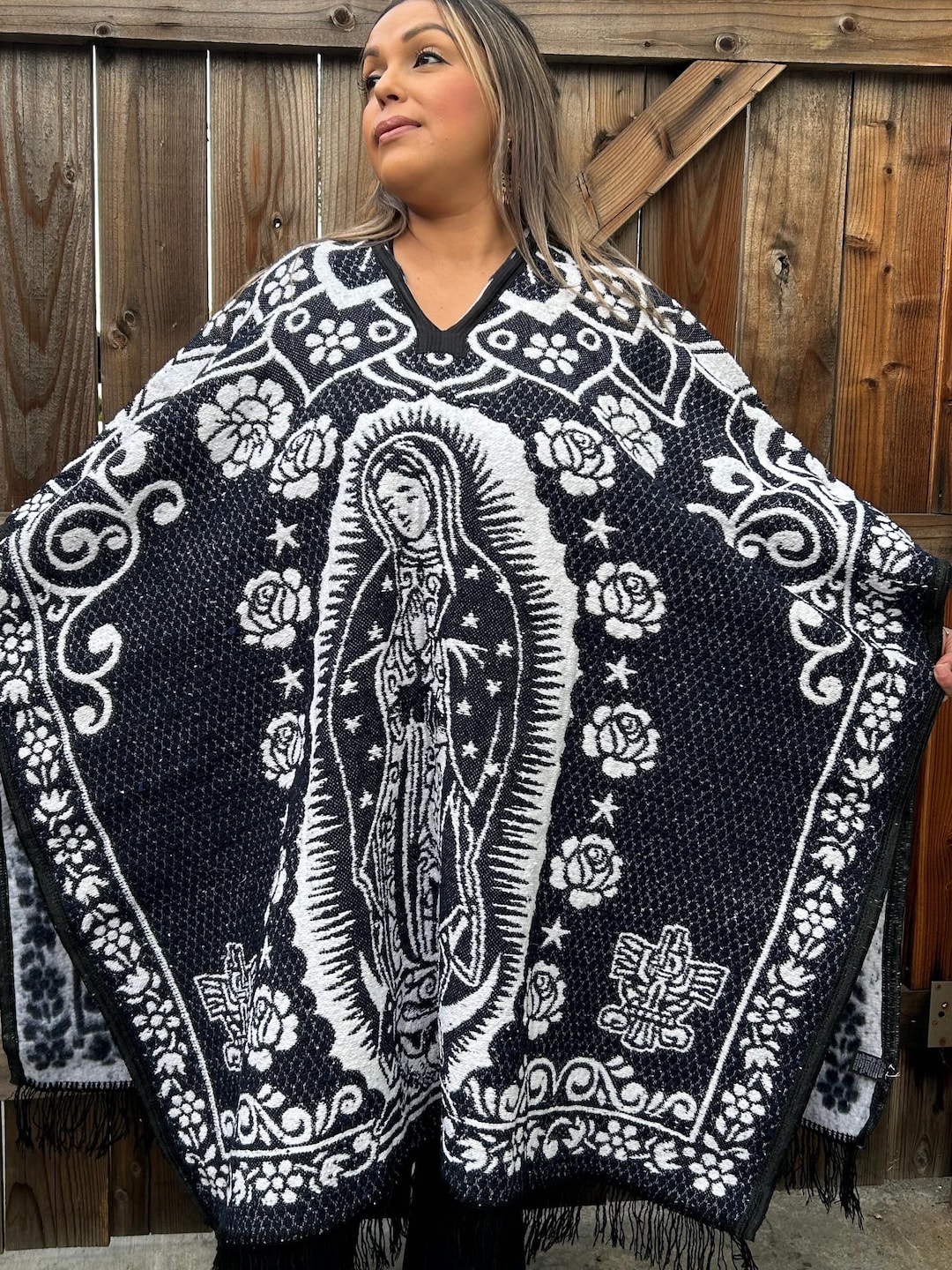 Virgen De Guadalupe Gaban, Poncho Virgen De Guadalupe, Mañanitas ...