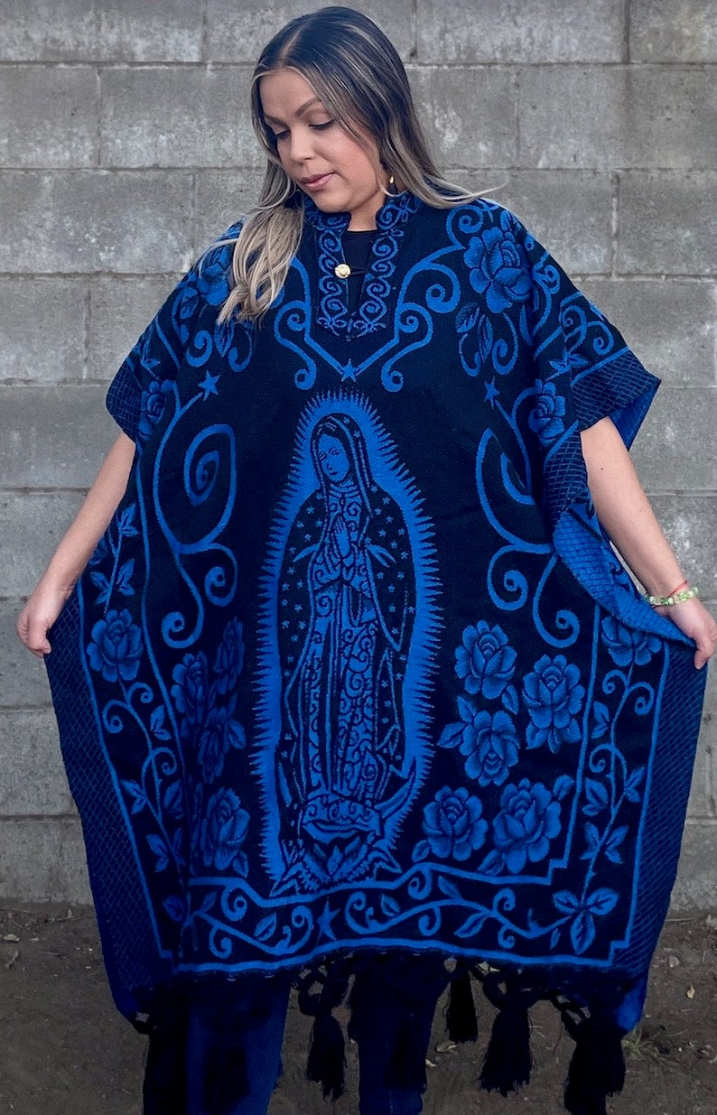 Virgen De Guadalupe Gaban Poncho Virgen De Guadalupe - Etsy