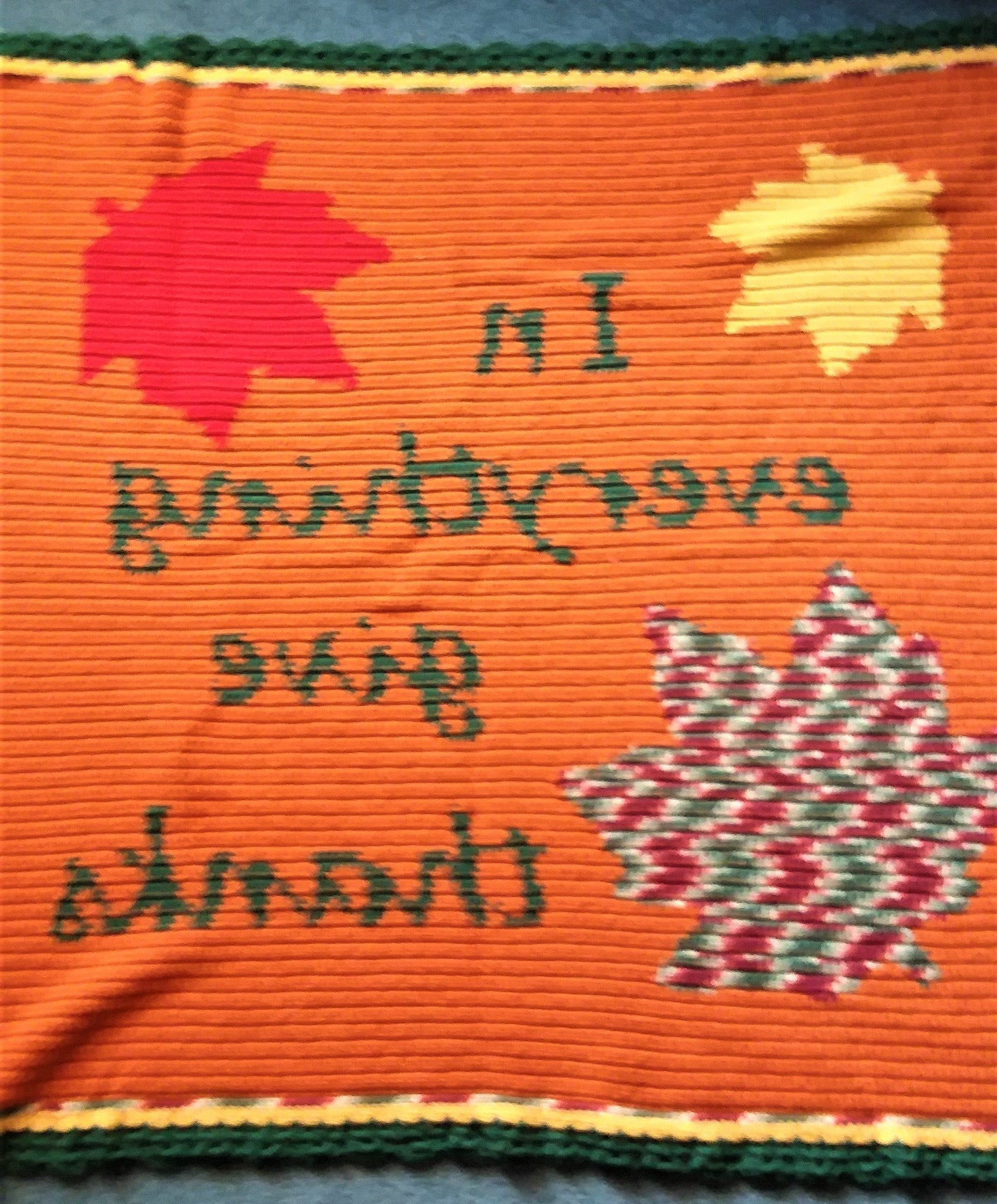 Giving Thanks Blanket - Etsy