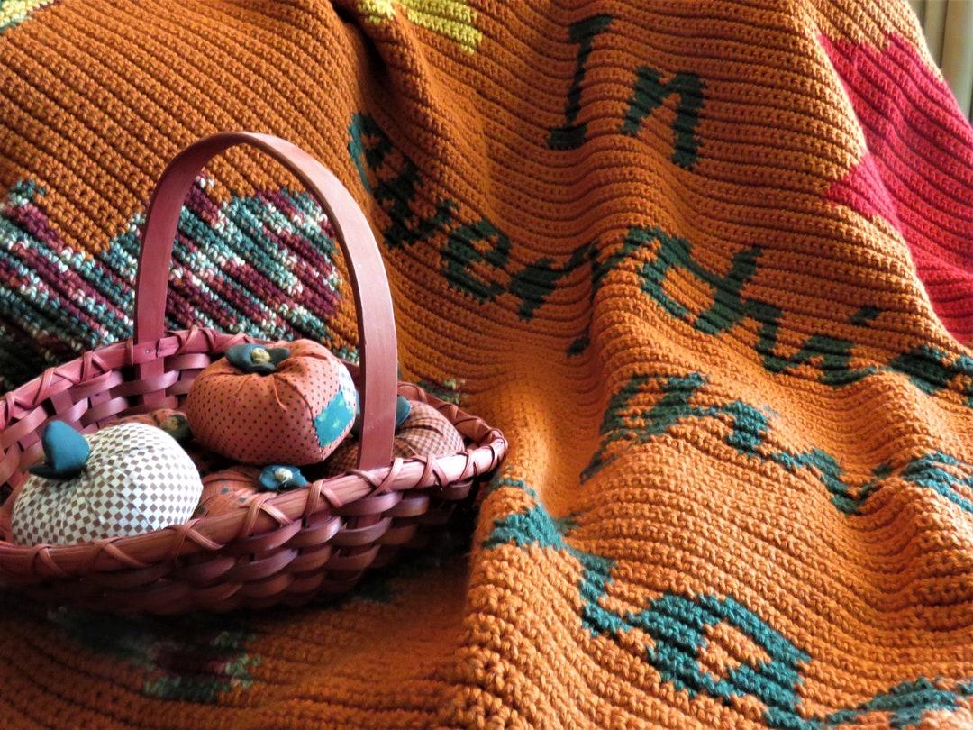 Giving Thanks Blanket - Etsy