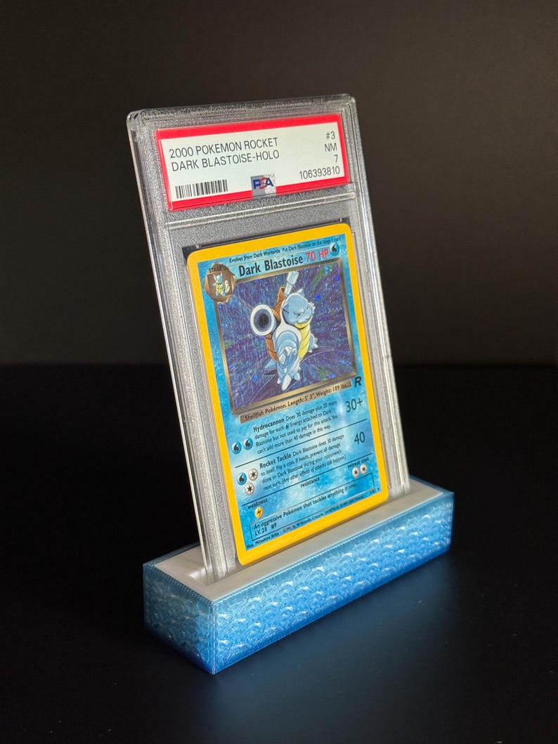 Modular Card Display Stand for Graded Cards | Seigaiha (waves ...