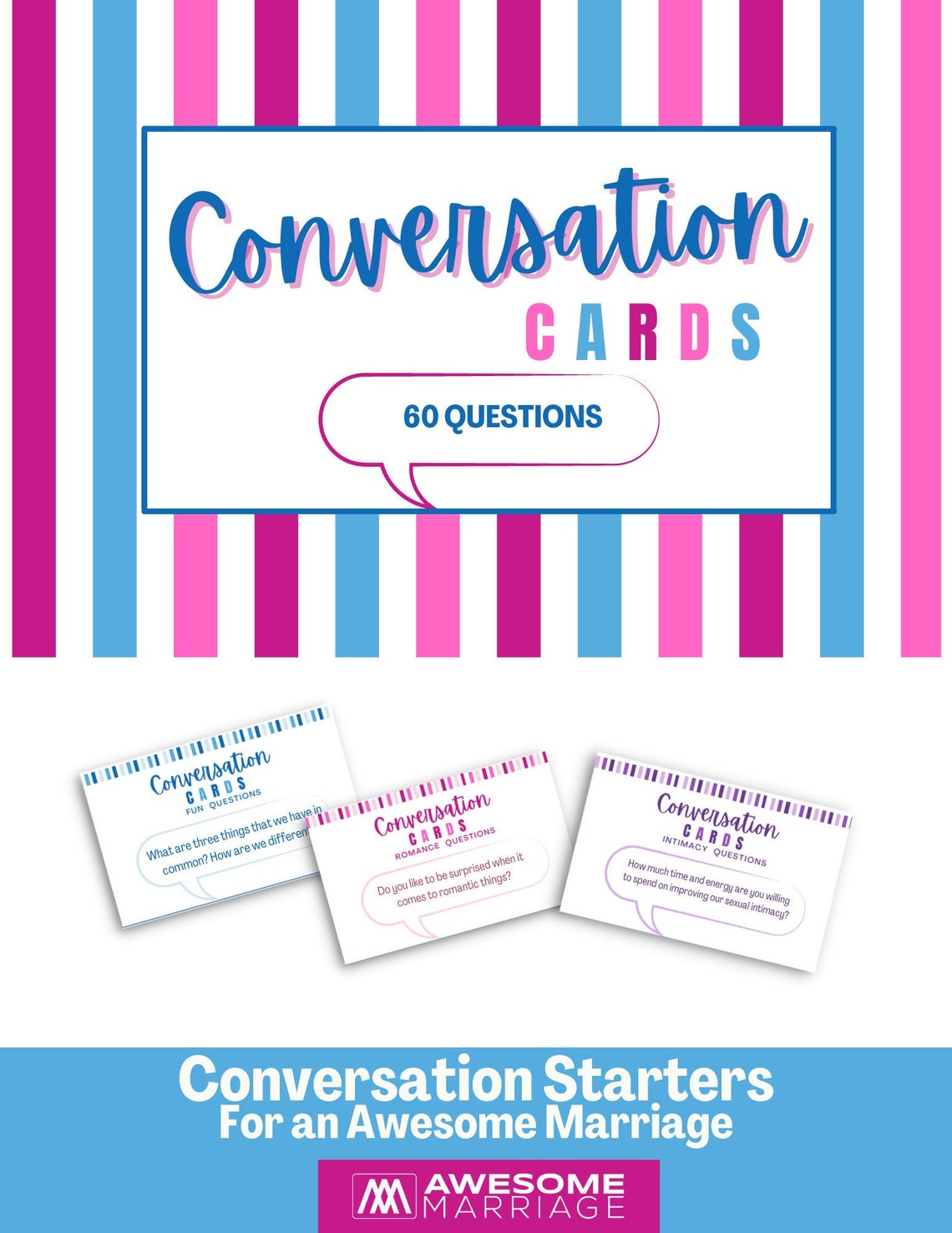 Conversation Cards for Married Couples - Etsy