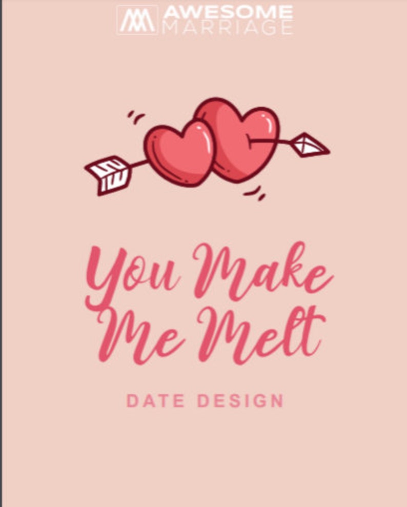 You Make Me Melt Date Design - Etsy